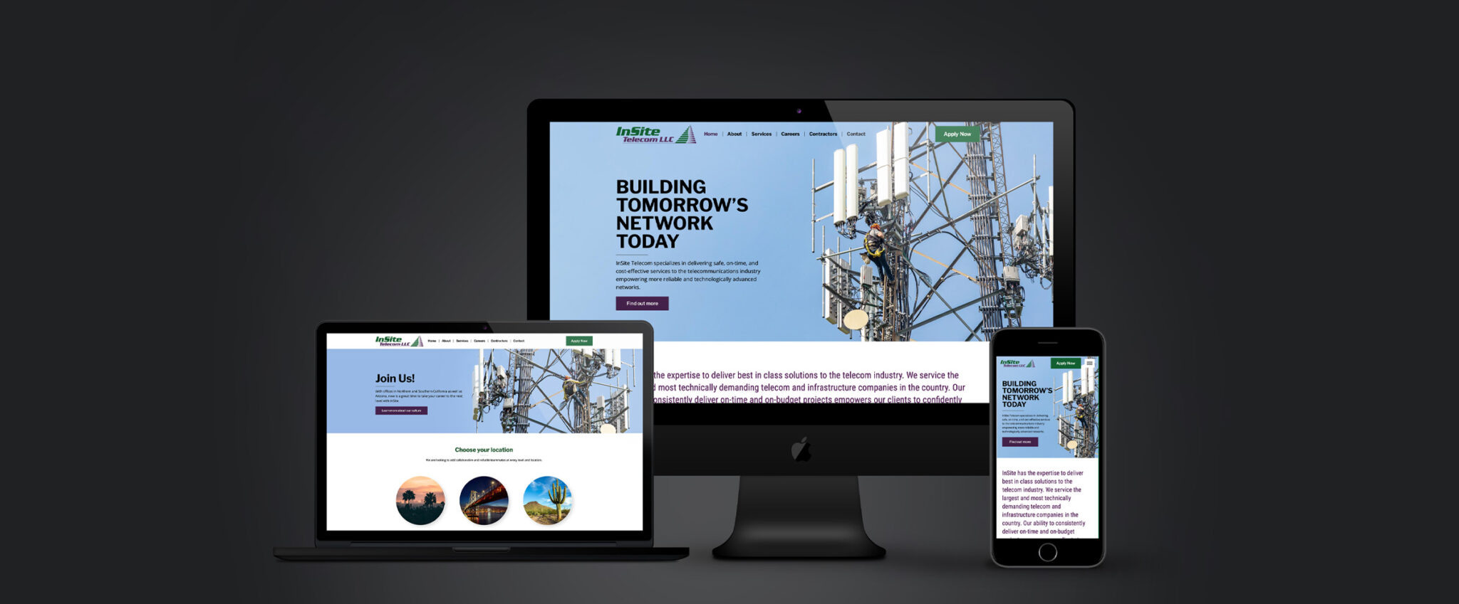 InSite Telecom - Westward Design | Graphic & Web Design Anacortes, WA